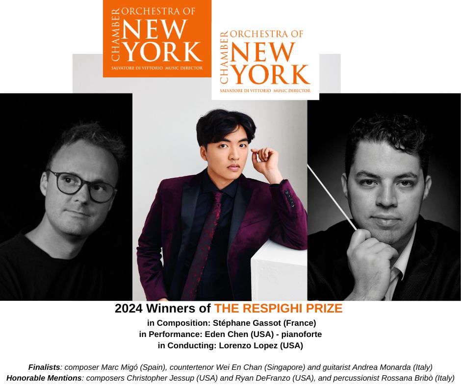 The Respighi Prize - Chamber Orchestra of New York